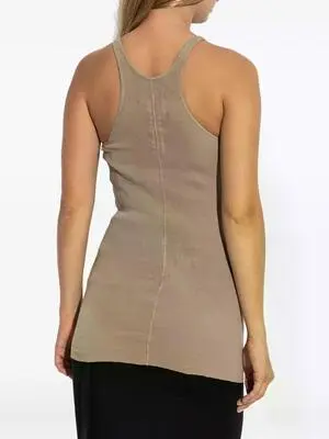 Rick Owens Ribbed Racer-back Tank Top