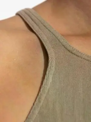 Rick Owens Ribbed Racer-back Tank Top