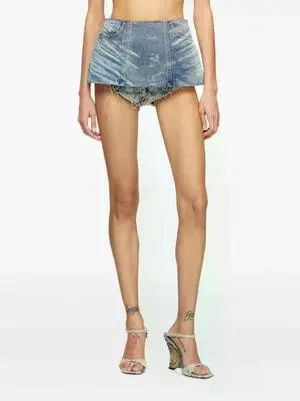 DIESEL® De-nora Denim Mini Skirt