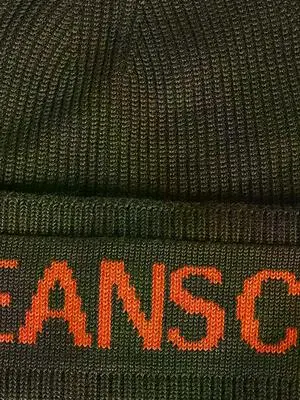 Versace Logo-embroidered Beanie