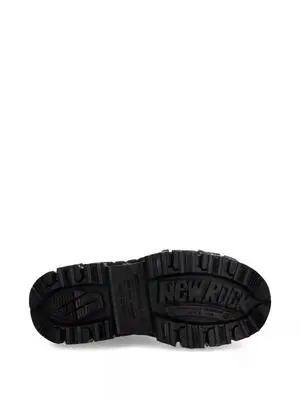 NEW ROCK 100mm Platform Lace-up Boots