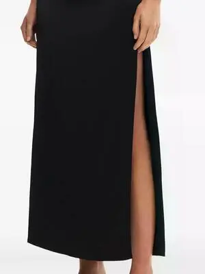 Significant Other Alyssa Draped One-shoulder Maxi Dress