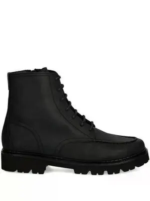 JOOP! Hektor Lace-up Biker Boots - Black