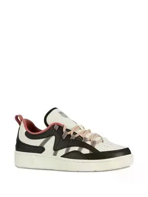 K-Swiss Panelled Lace-up Sneakers - Black