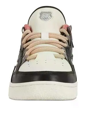 K-Swiss Panelled Lace-up Sneakers - Black