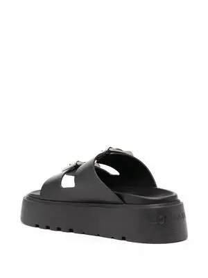 Casadei Florence Double-strap Chunky-sole Sandals