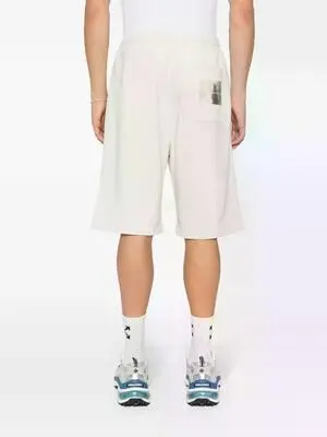 MSGM Drawstring Track Shorts - Neutrals