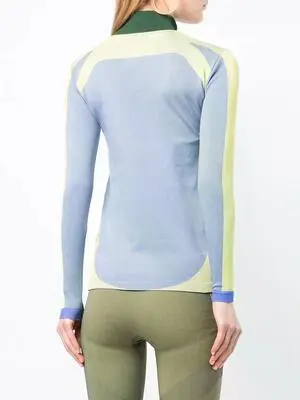 7 DAYS ACTIVE Half-zip Long-sleeved Jumper - Blue
