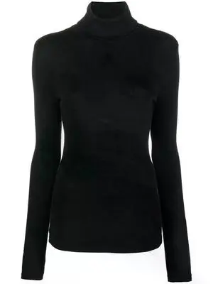 MARANT ETOILE Isabel Knit Roll Neck Jumper - Black