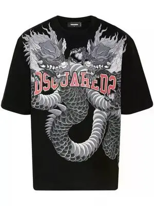 Dsquared2 Logo-print Cotton T-shirt