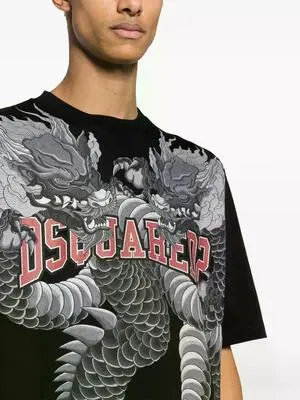 Dsquared2 Logo-print Cotton T-shirt