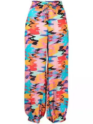 Solid & Striped The Prem Graphic-print Trousers