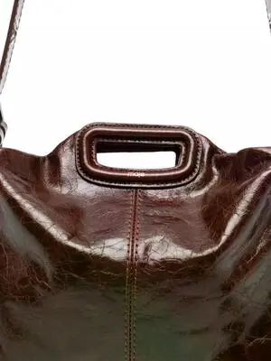 Maje Miss M Leather Fringe Tote Bag