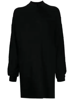 RtA Tropical Cassia Jacquard Knit Dress - Black