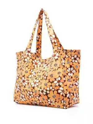 Faithfull The Brand Floral Print Cotton Shoulder Bag