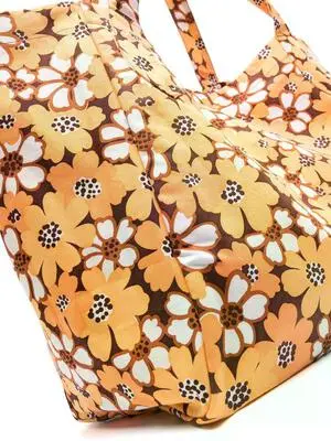 Faithfull The Brand Floral Print Cotton Shoulder Bag