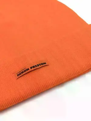 Heron Preston Logo Tag Wool Beanie