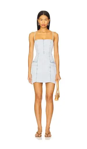 LOVERS AND FRIENDS Astrid Mini Dress - Blue