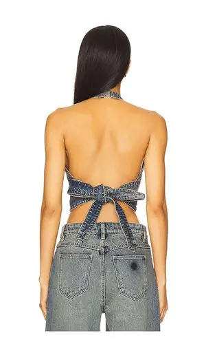 Abrand Denim Revolution Denim Halter Top