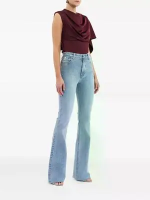 Rebecca Vallance Avalon Draped One-shoulder Top - Red
