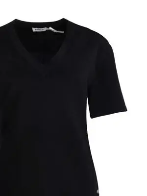 Simkhai Pleated V-neck Blouse