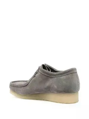 Clarks Wallabee Suede Loafers - Grey