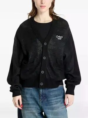 Carhartt Work In Progress Embroidered V-neck Cardigan