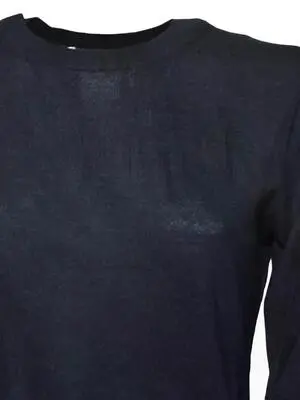Max Mara Long-sleeved Crew-neck T-shirt - Blue