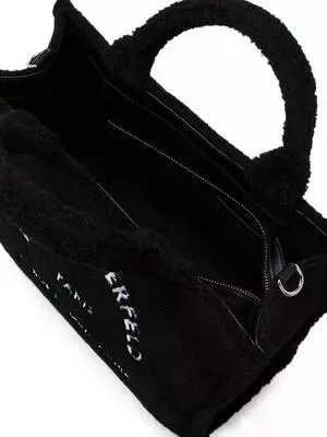 Karl Lagerfeld Rue St-guillaume Embroidered Logo Tote Bag