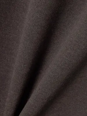 LEMAIRE Wool And Cotton-blend Wide-leg Trousers