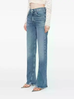 AGOLDE Kick Boot Jeans - Blue