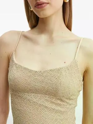Bardot Textured Midi Dress