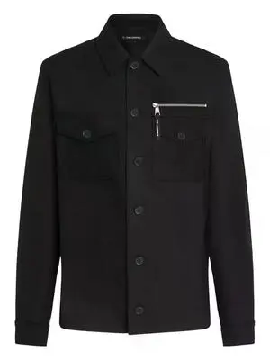Karl Lagerfeld Zip-pocket Shirt Jacket