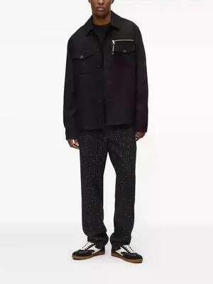 Karl Lagerfeld Zip-pocket Shirt Jacket
