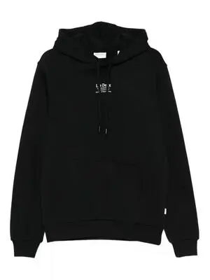 LES DEUX Established Logo Hoodie - Black