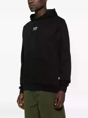 LES DEUX Established Logo Hoodie - Black