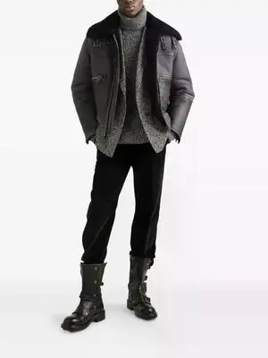 Dolce & Gabbana Herringbone Double-breasted Blazer