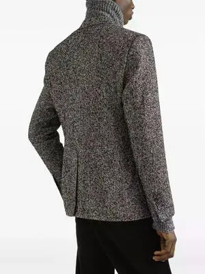 Dolce & Gabbana Herringbone Double-breasted Blazer