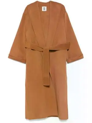 BY MALENE BIRGER Wool Coat - Brown