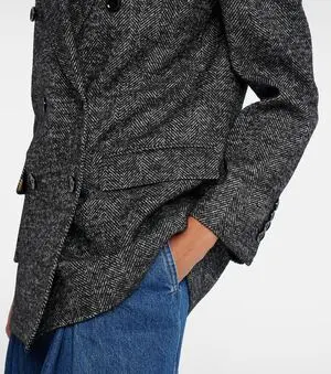 Dolce & Gabbana Double-breasted Wool-blend Jacket