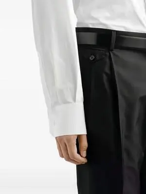 Dolce & Gabbana Deconstructed Satin-lapel Suit
