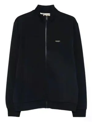 Woolrich Zip-up Turtleneck Sweatshirt - Blue