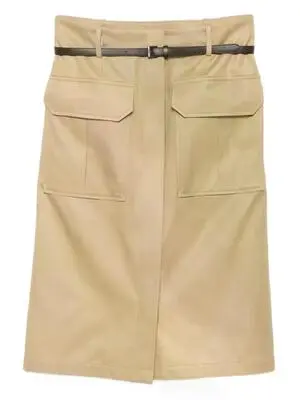 Juun.j Zip Up Skirts