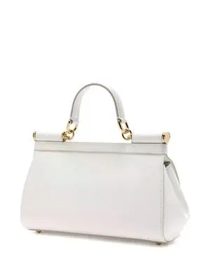 Dolce & Gabbana Elongated Sicily Tote Bag - White