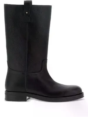 Church's Hammered Leather Round-toe Boots