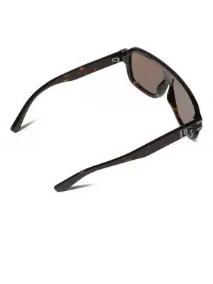 Dolce & Gabbana Tortoiseshell-pattern Logo Plaque Sunglasses