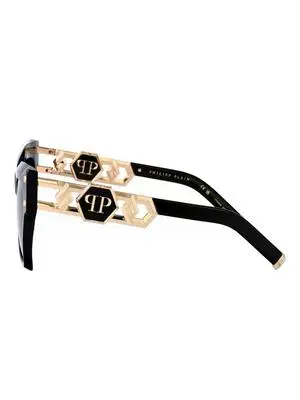 Philipp Plein Butterfly Frame Sunglasses