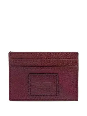 Marc Jacobs Logo-embossed Cardholder Red