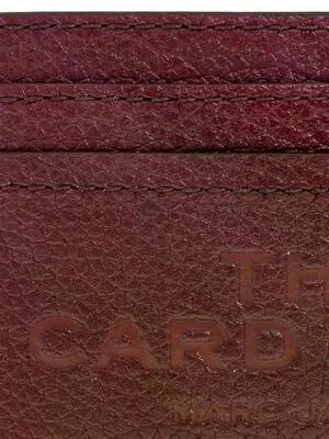 Marc Jacobs Logo-embossed Cardholder - Red