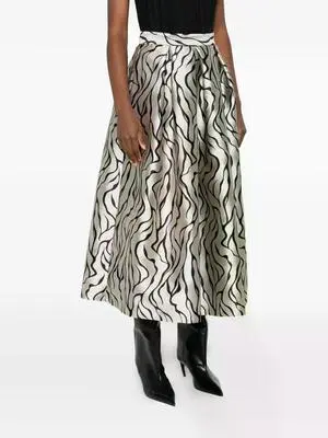 LUNATICA MILANO Pleated Maxi Skirt
